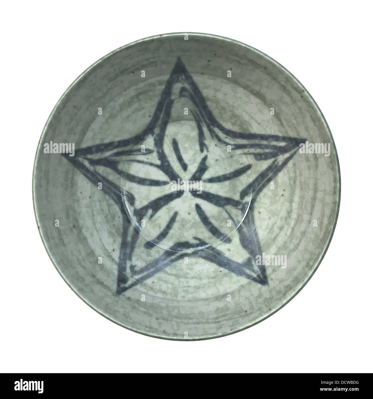 pottery plate star Stock Photo - Alamy