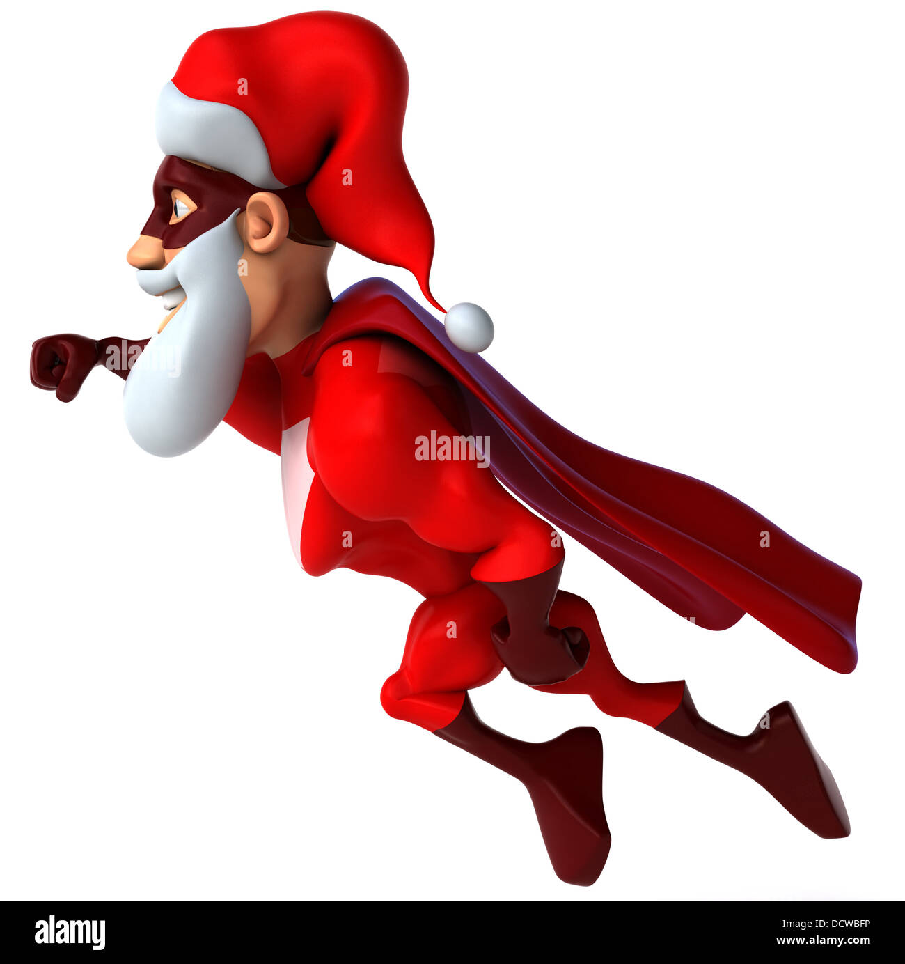 Super santa claus Stock Photo - Alamy