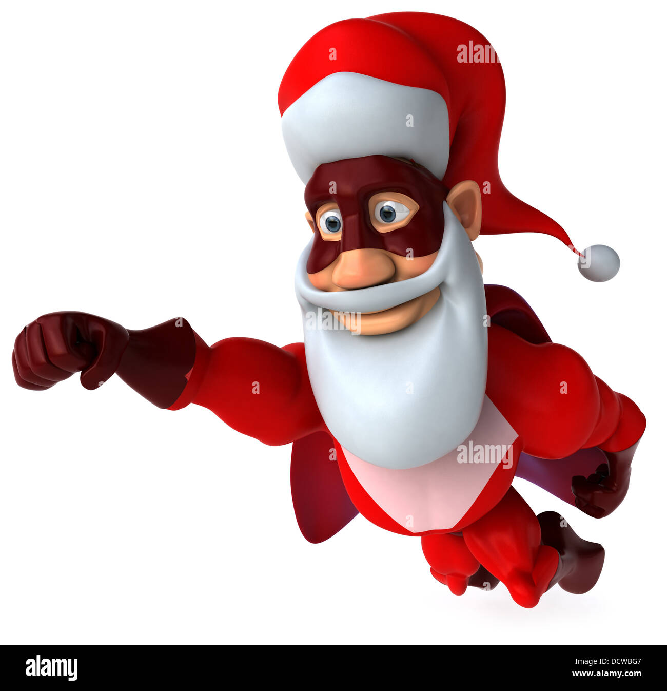 Super santa claus Stock Photo - Alamy