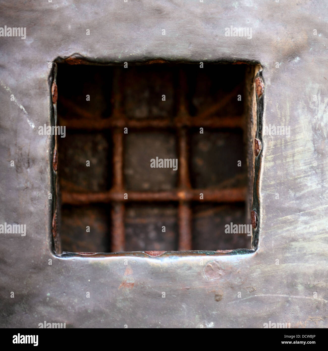 Prison cell window hi-res stock photography and images - Alamy