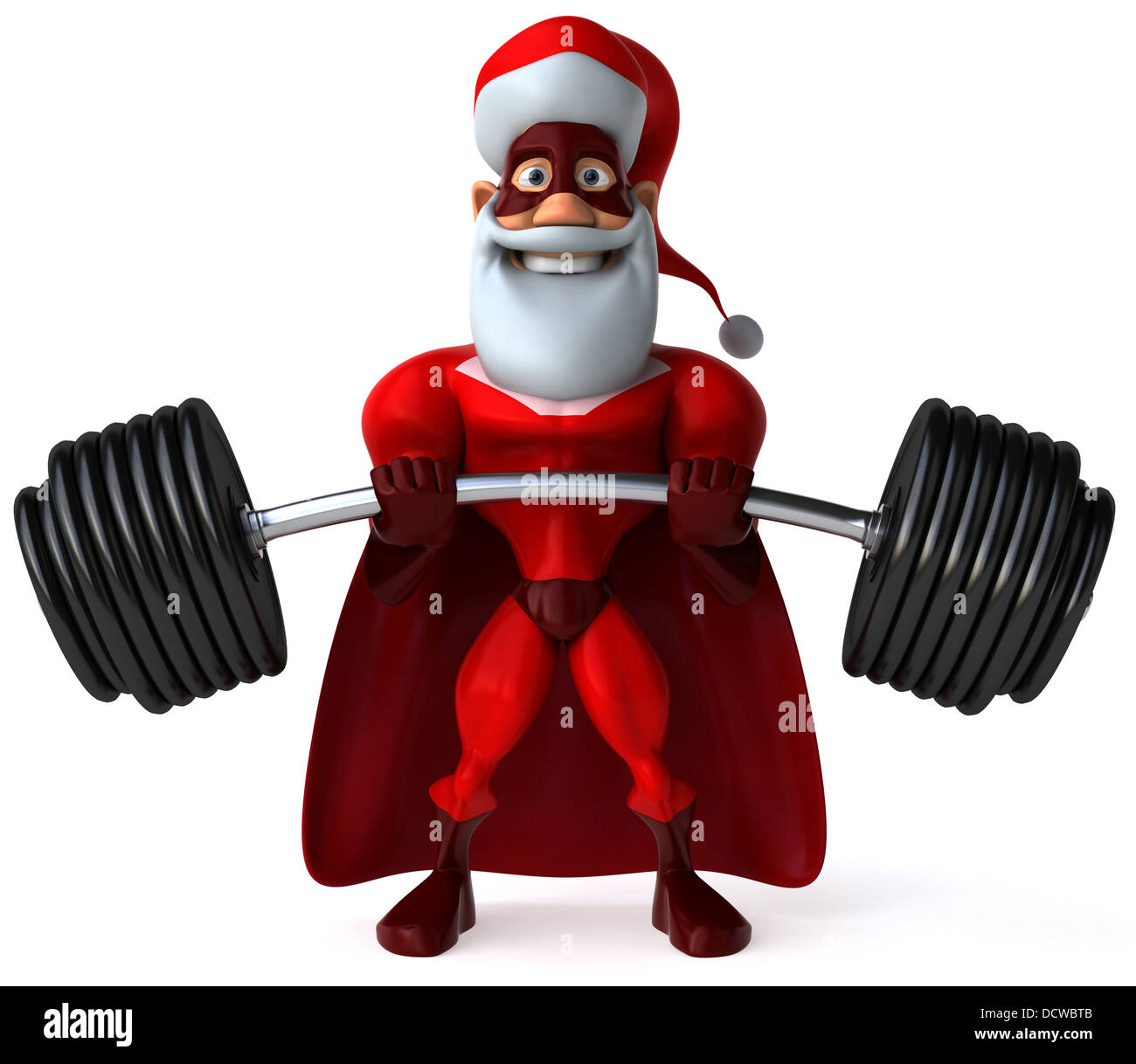 Super santa claus Stock Photo - Alamy