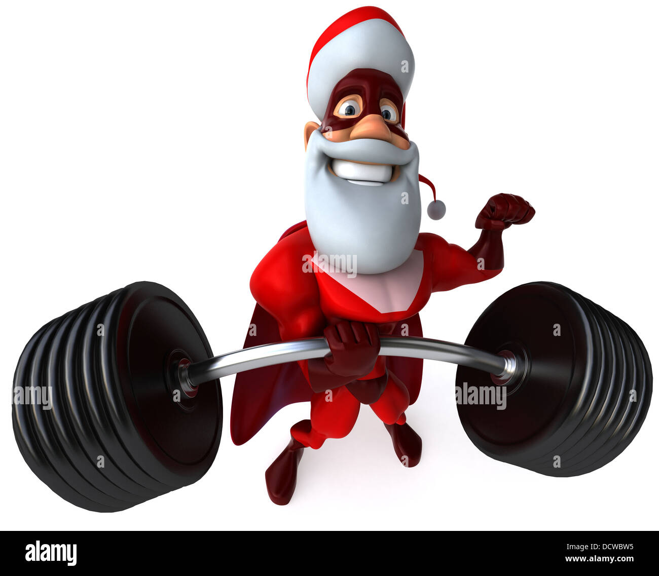 Super santa claus Stock Photo - Alamy