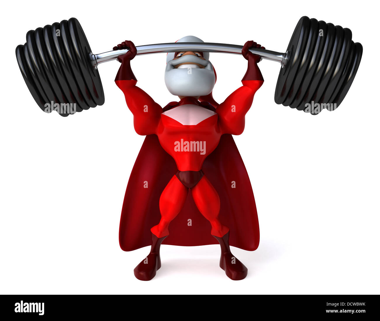 Super santa claus Stock Photo - Alamy