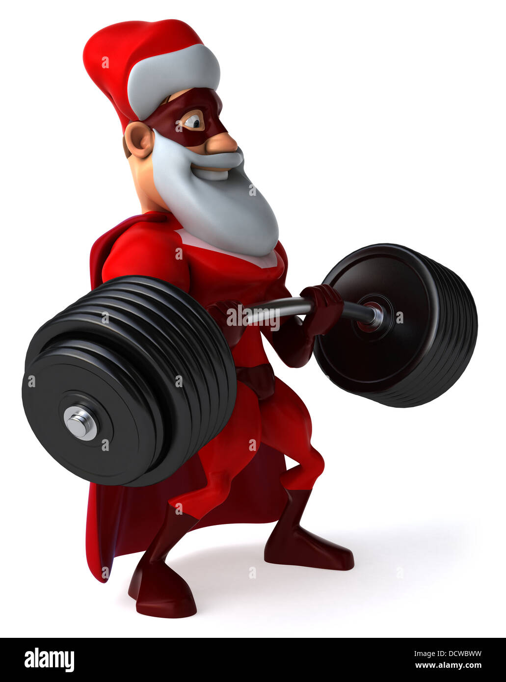 Super santa claus Stock Photo - Alamy