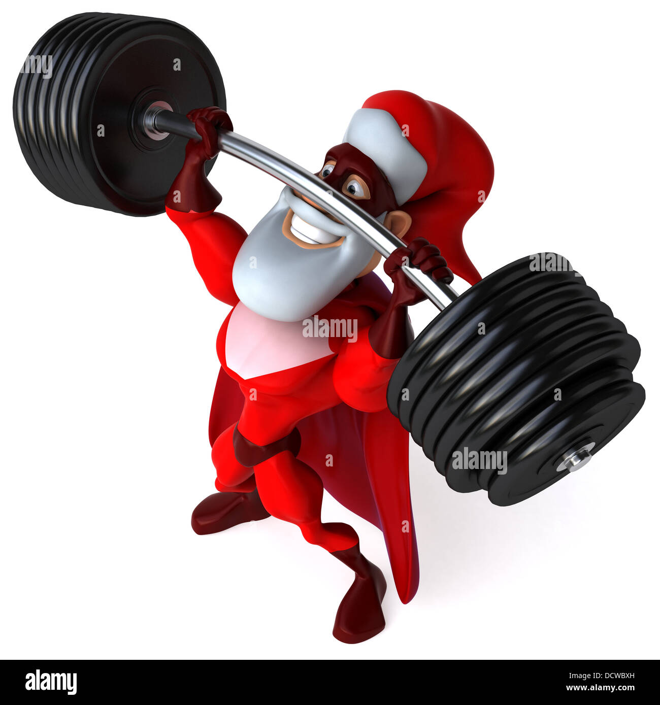 Super santa claus Stock Photo - Alamy