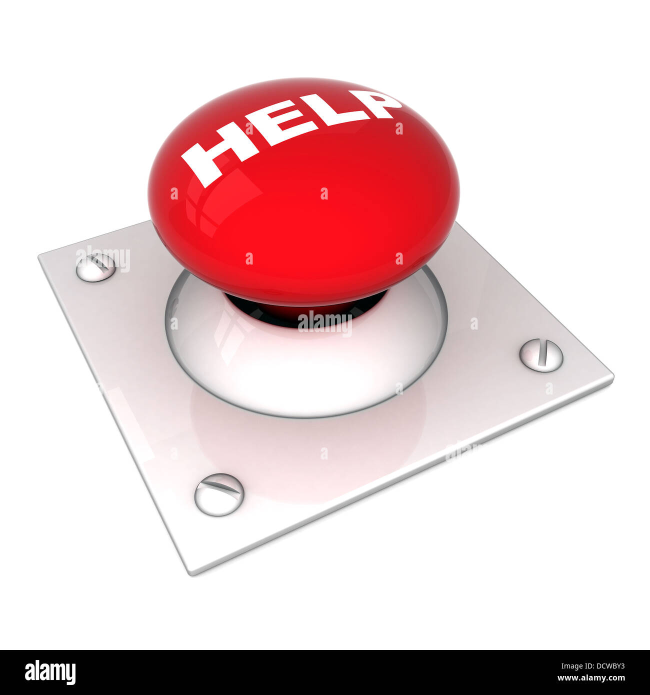 image the red button Stock Photo - Alamy