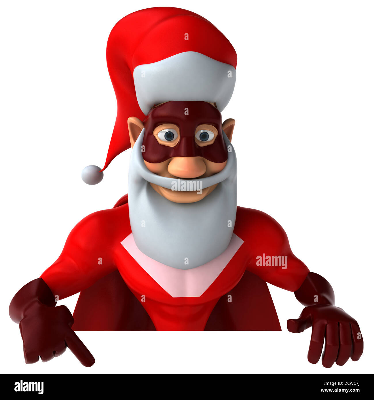 Super santa claus Stock Photo - Alamy