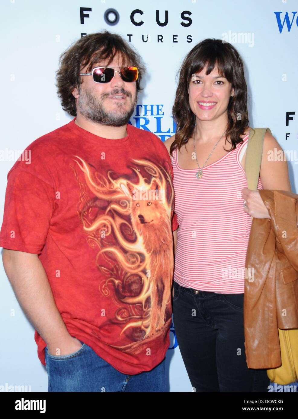 Jack black attending premiere hi-res stock photography and images - Alamy