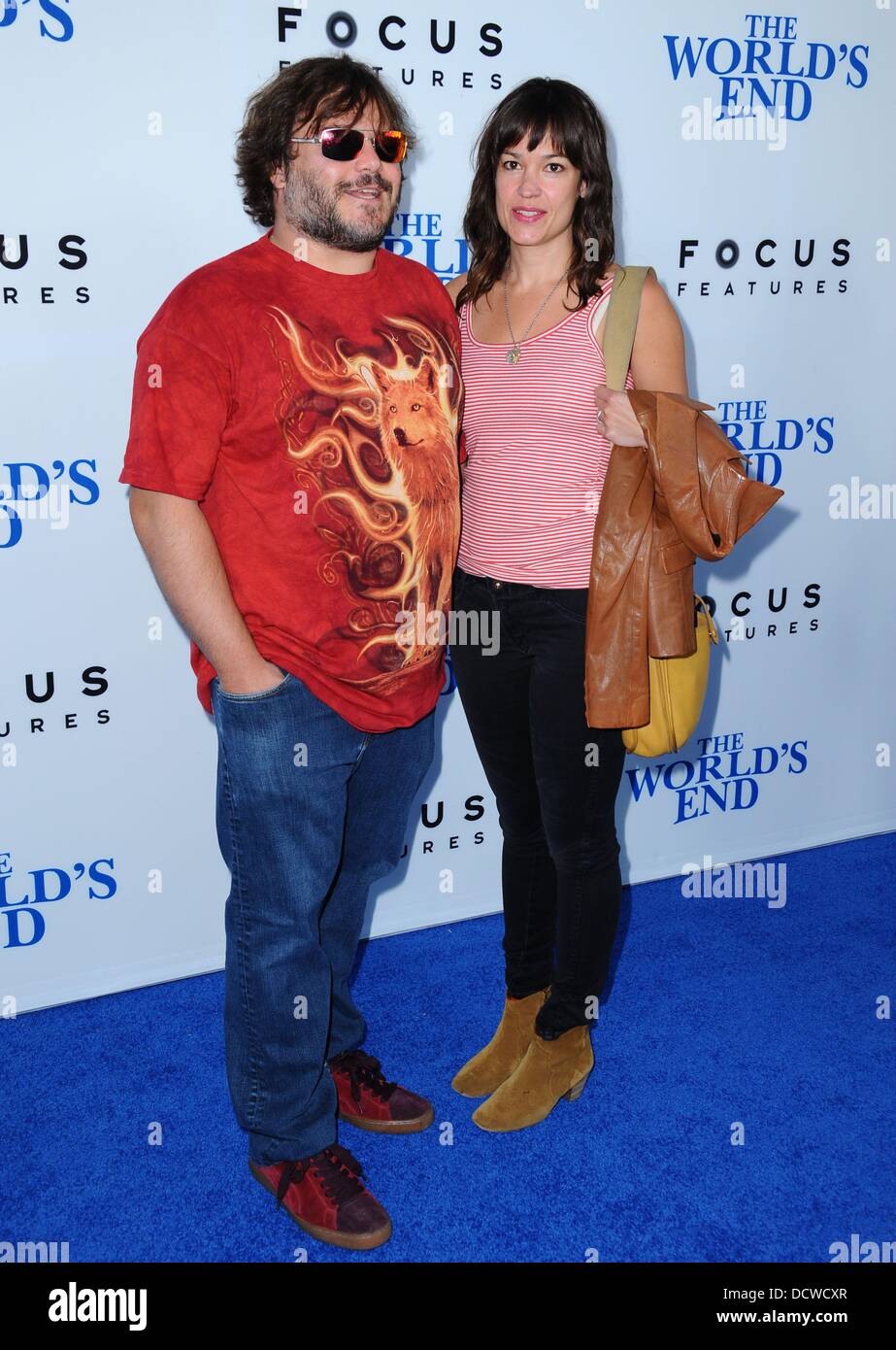Jack black attending premiere hi-res stock photography and images - Alamy