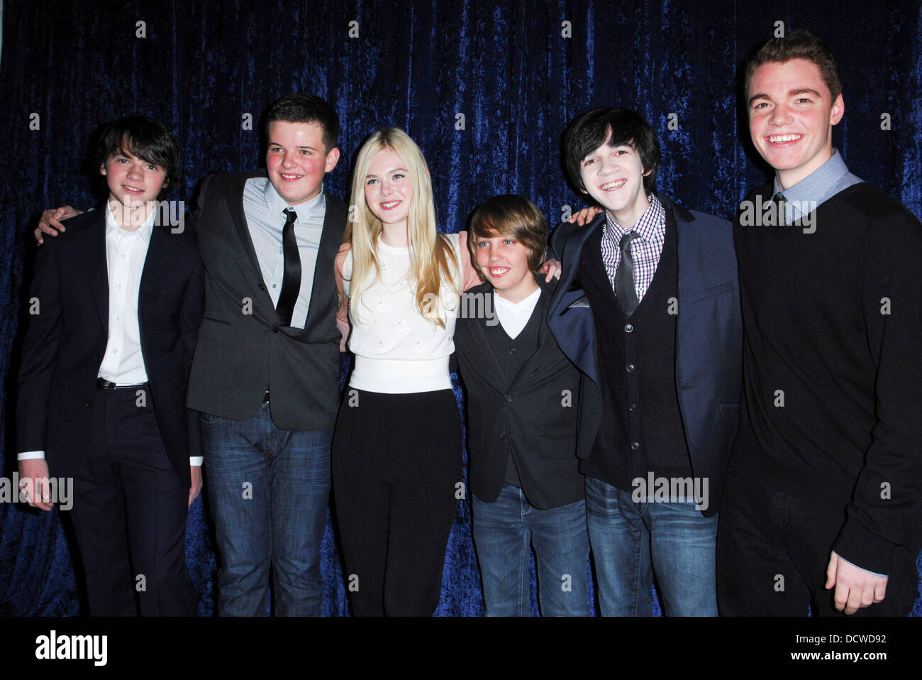 Cast Super 8 Blueray and DVD Debut and Screening held at The Academy of ...