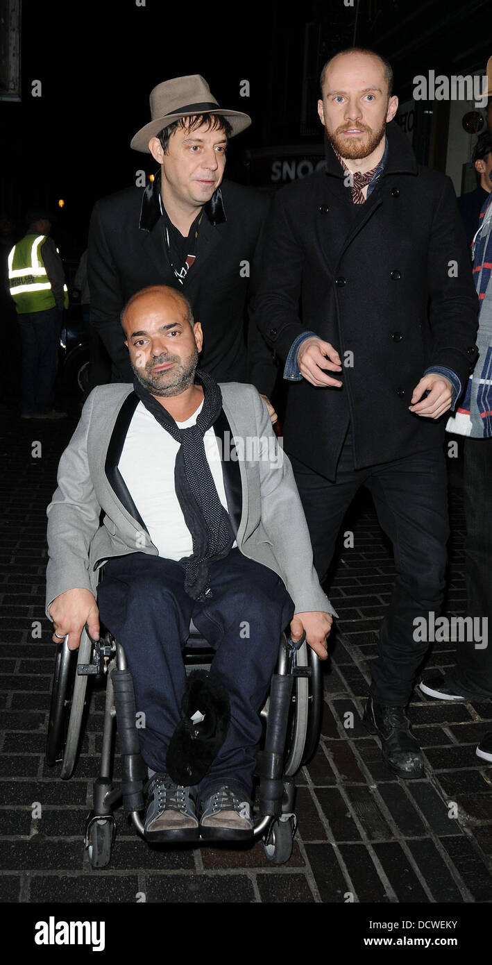 Jamie Hince and Ash Atalla at The Box Club, London, England - 23.11.11 ...