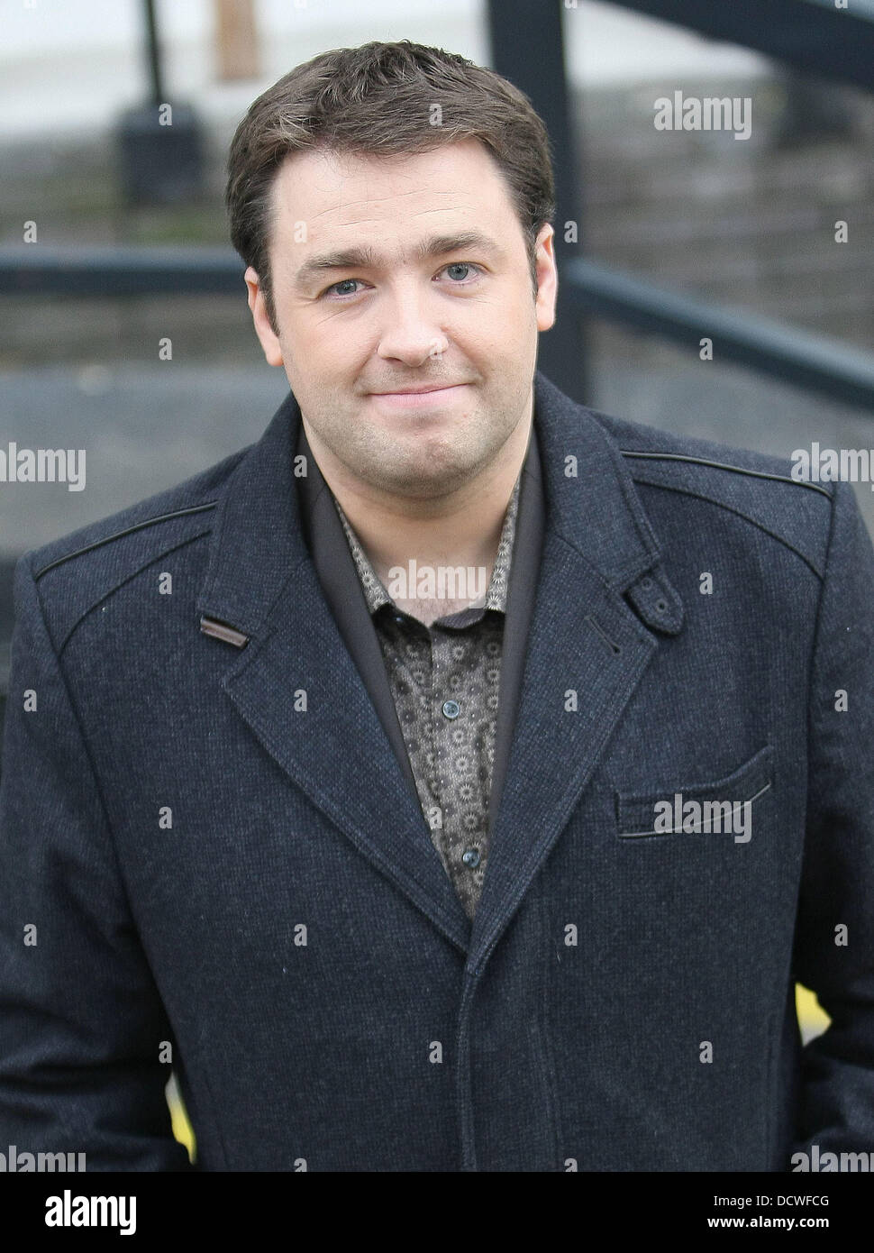 Jason Manford outside the ITV studios London, England - 24.11.11 Stock ...