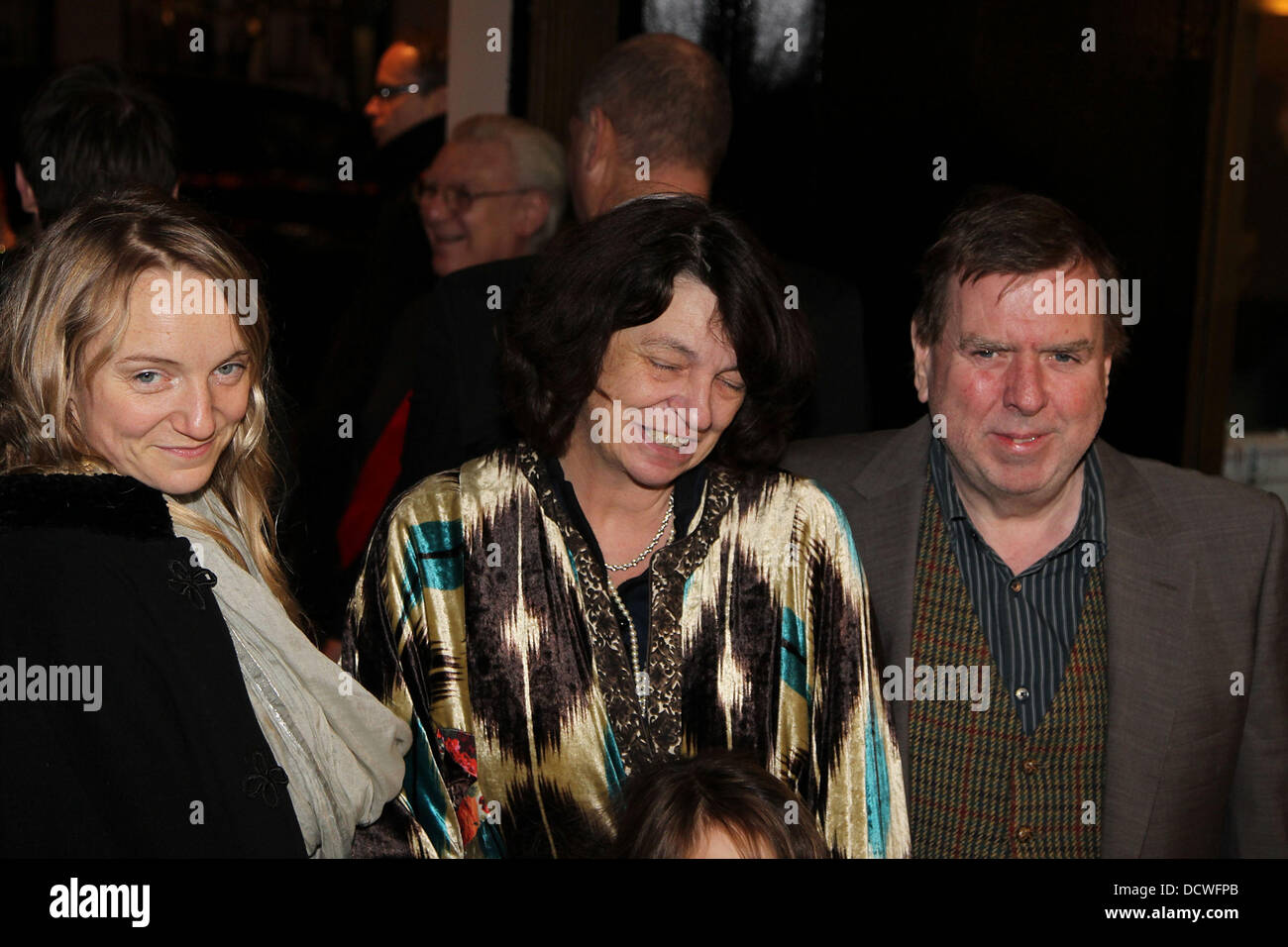 Timothy Spall and family Matilda The Musical at Cambridge Theatre ...