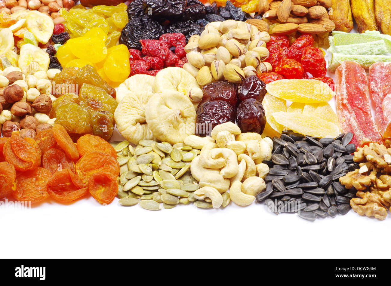 assorted dried fruits Stock Photo - Alamy