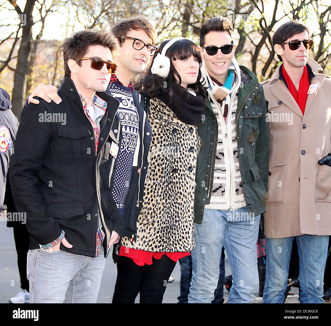 Victoria Asher, Gabe Saporta, Nate Navarro, Ryland Blackinton, at Macy ...