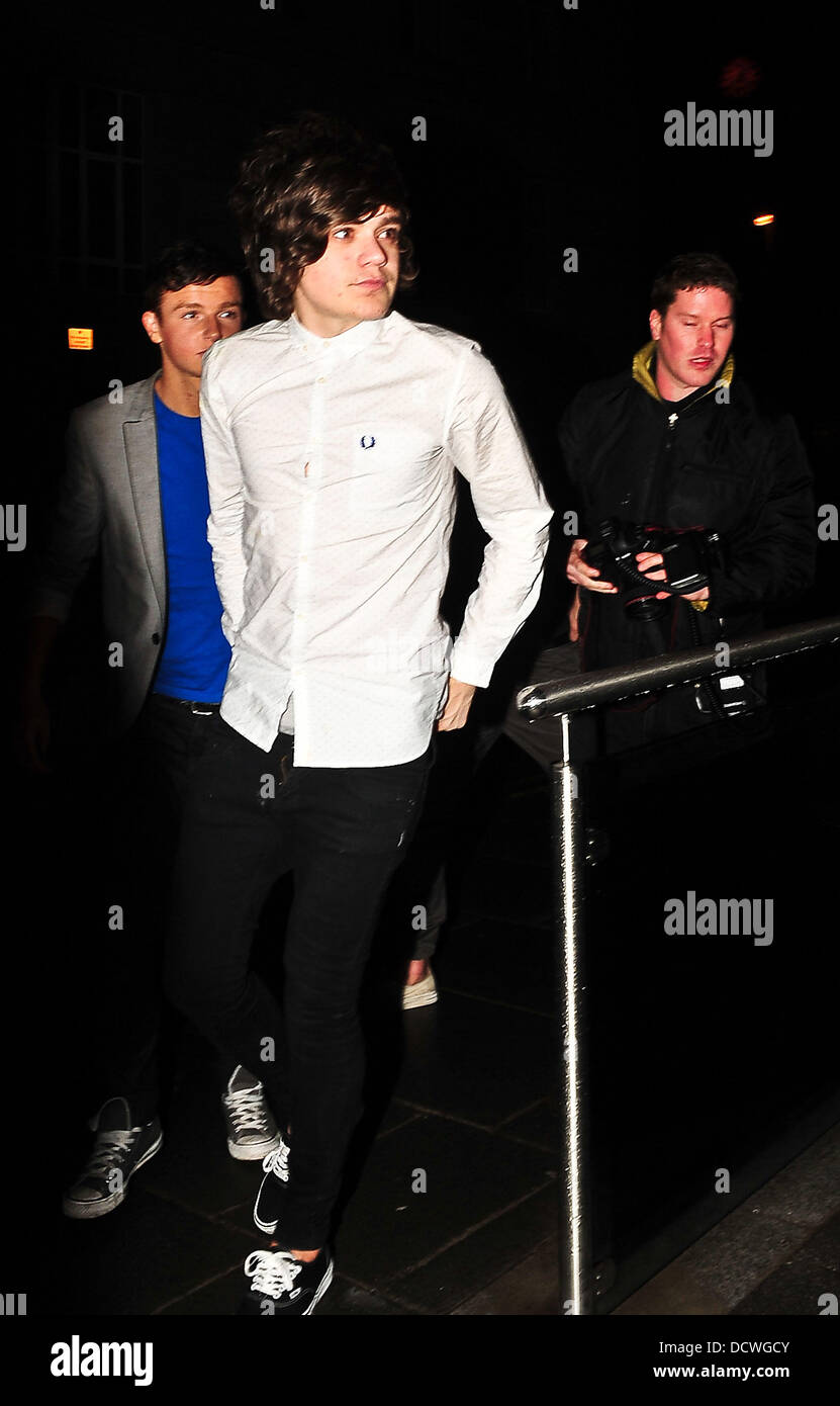 Frankie Cocozza at Garlands nightclub. Liverpool, England - 24.11.11 ...
