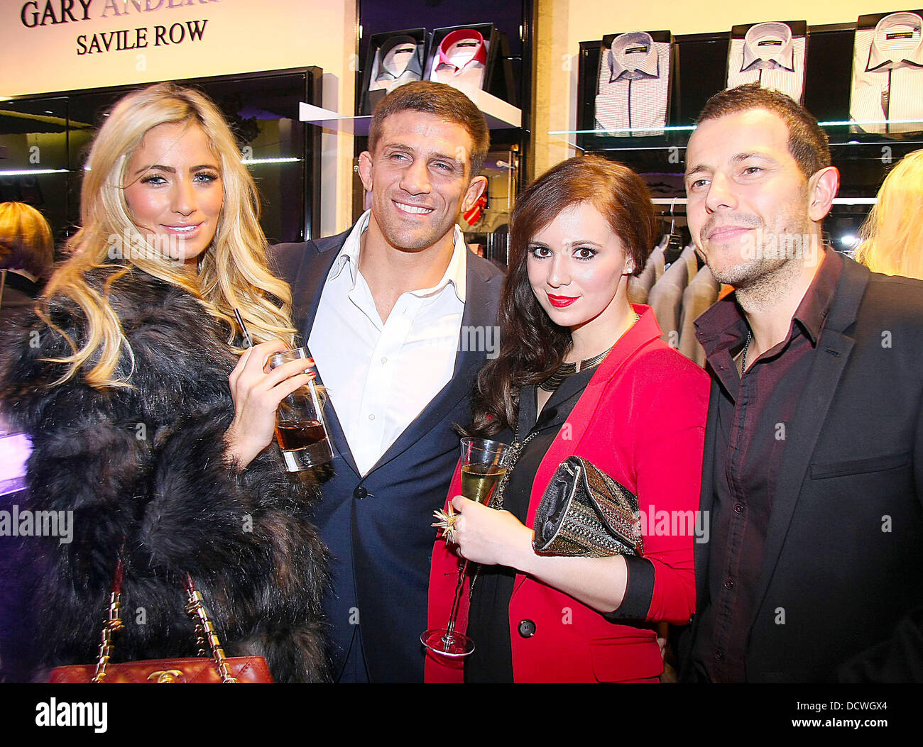 Alex Reid, Chantelle Houghton, Kerry-Lucy Taylor and Lee Latchford ...
