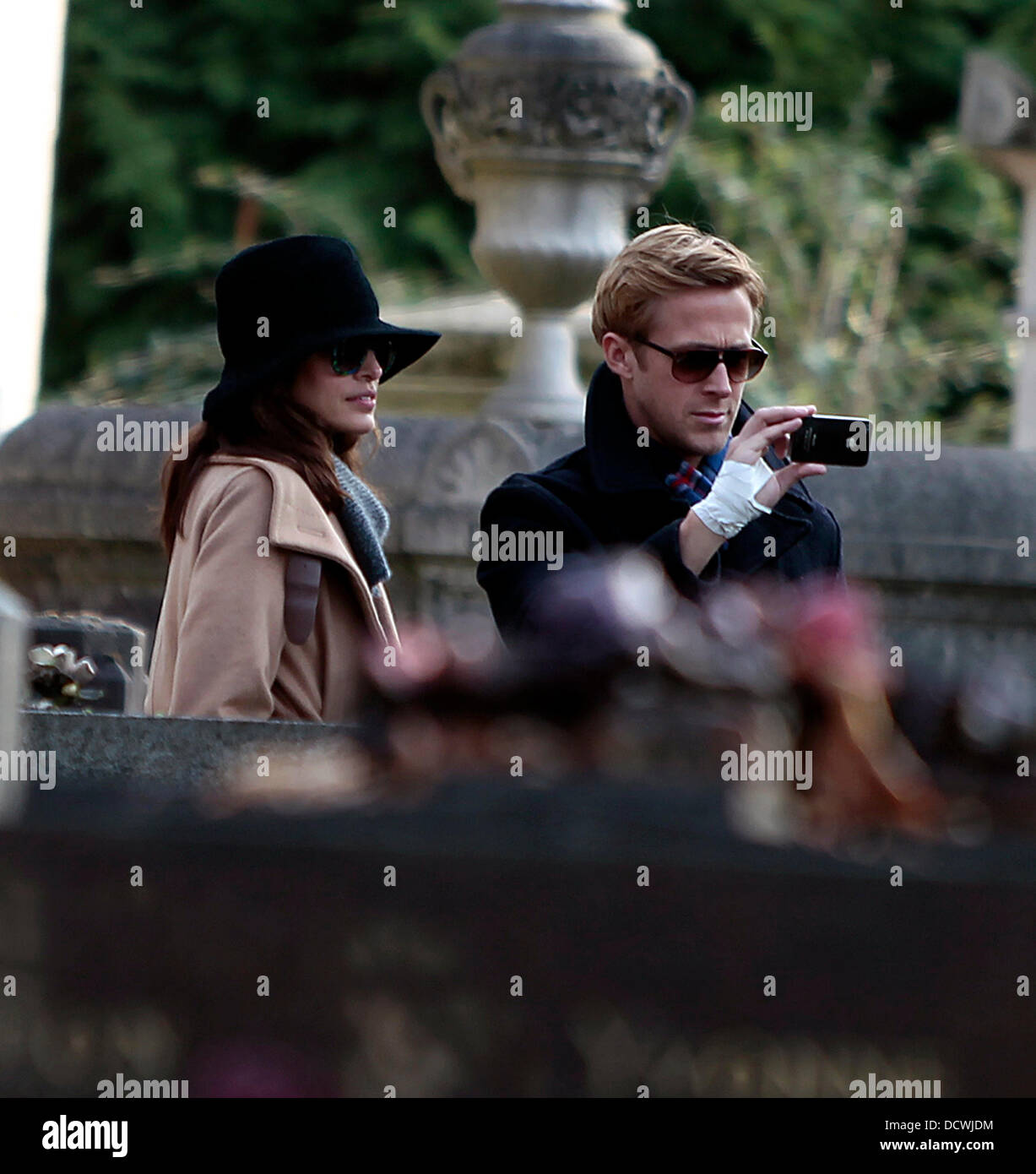 Ryan Gosling Eva Mendes Paris