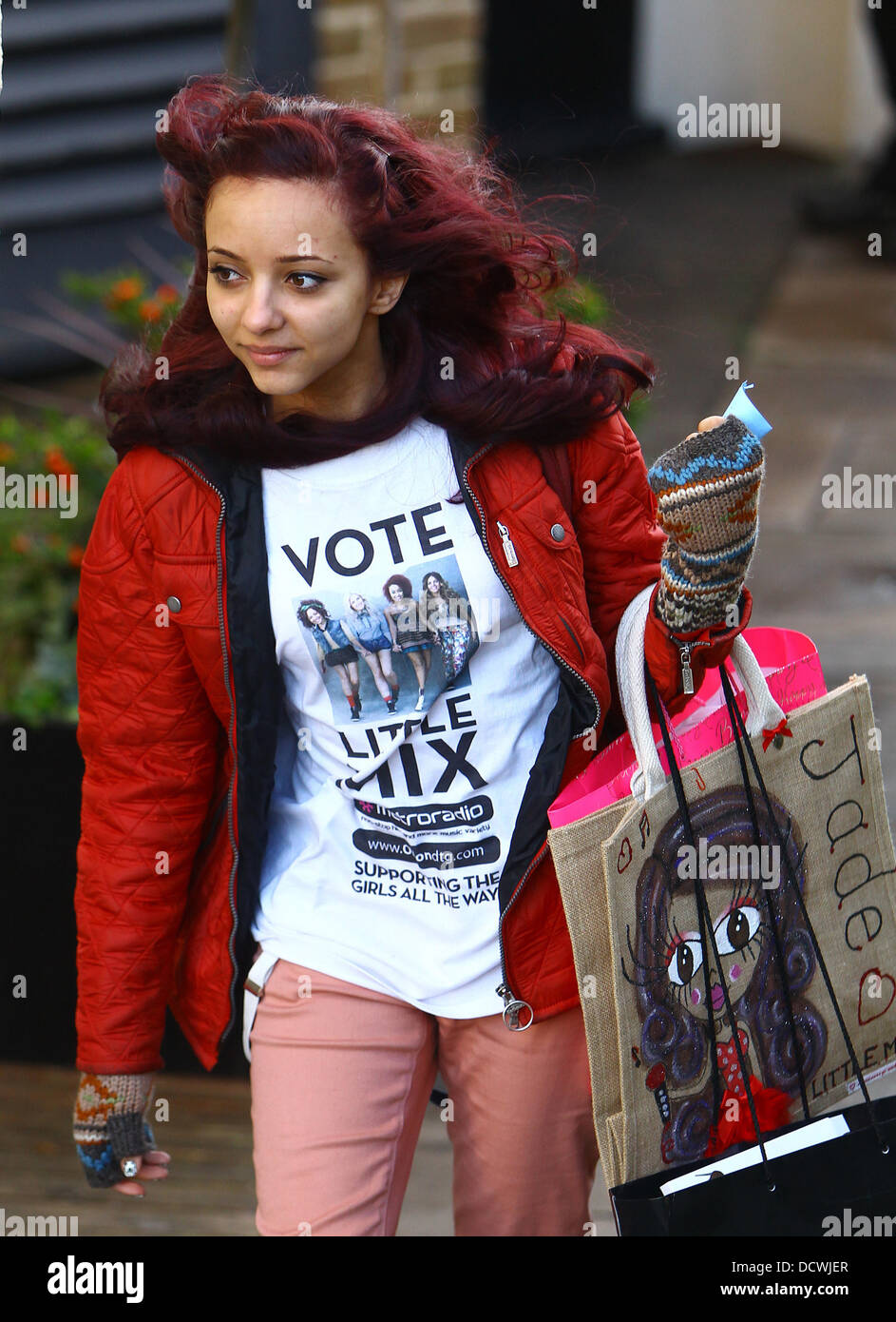 Jade Thirlwall of Little Mix 'The X Factor' finalists arrive at the ...