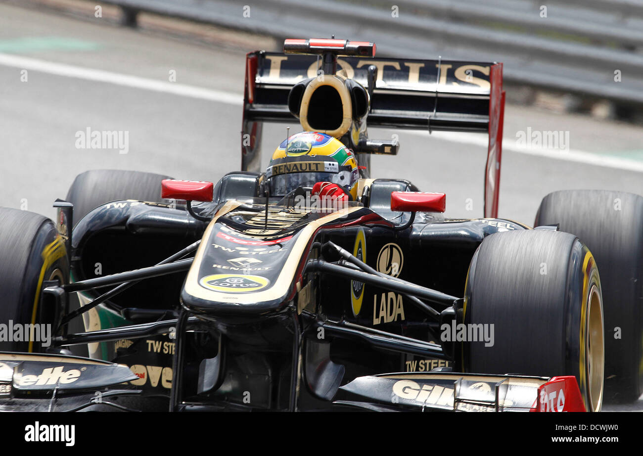 Bruno Senna, (Brazil) Lotus Renault F1 Team, The Brazilian Formula One ...