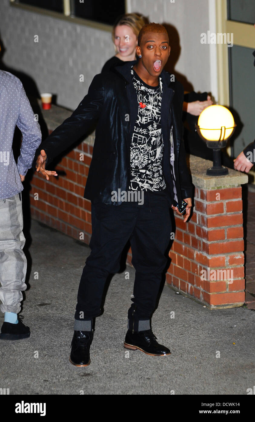 Oritse Williams 'The X Factor' judges, finalists and guests depart the ...
