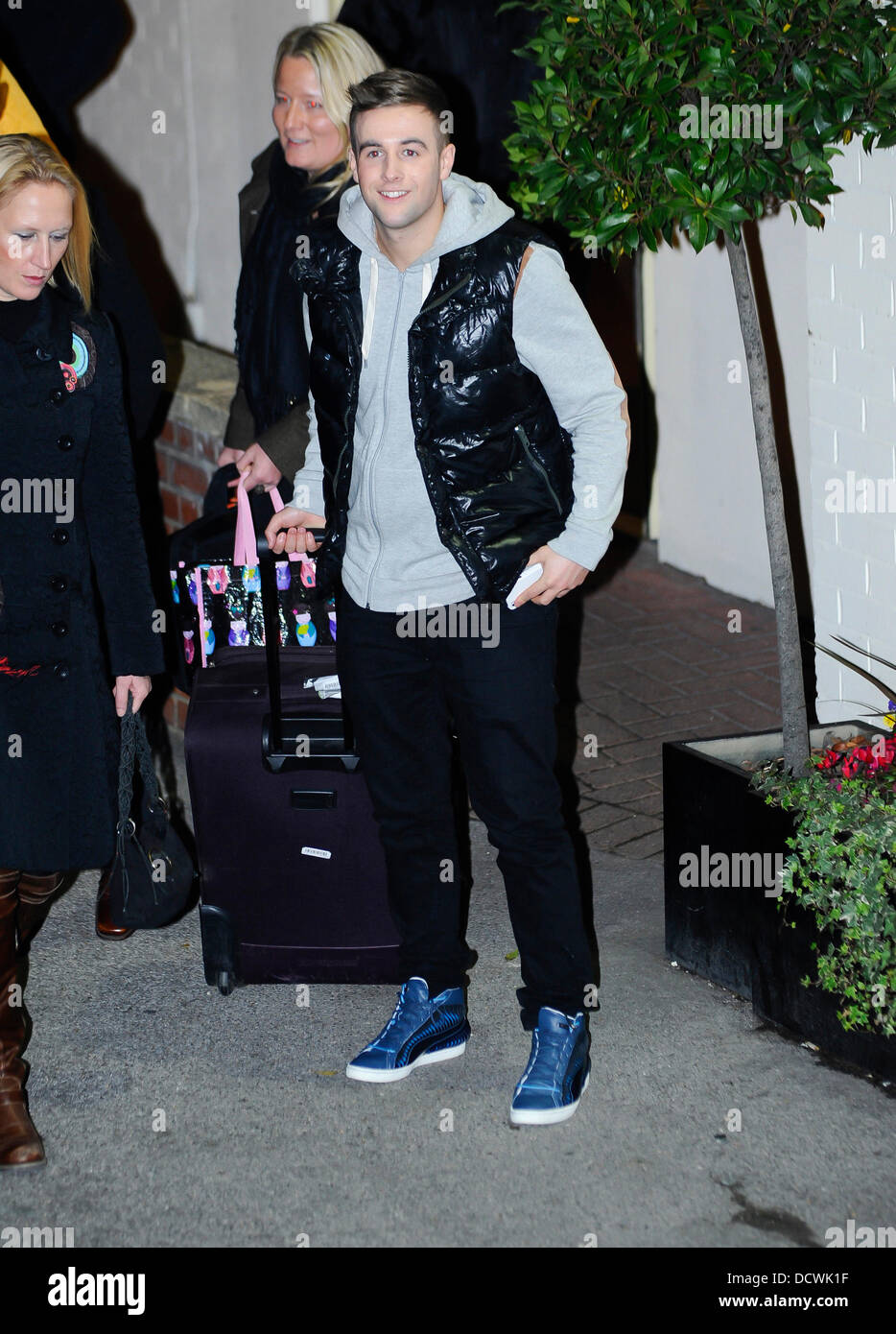 Andrew Merry 'The X Factor' judges, finalists and guests depart the ...