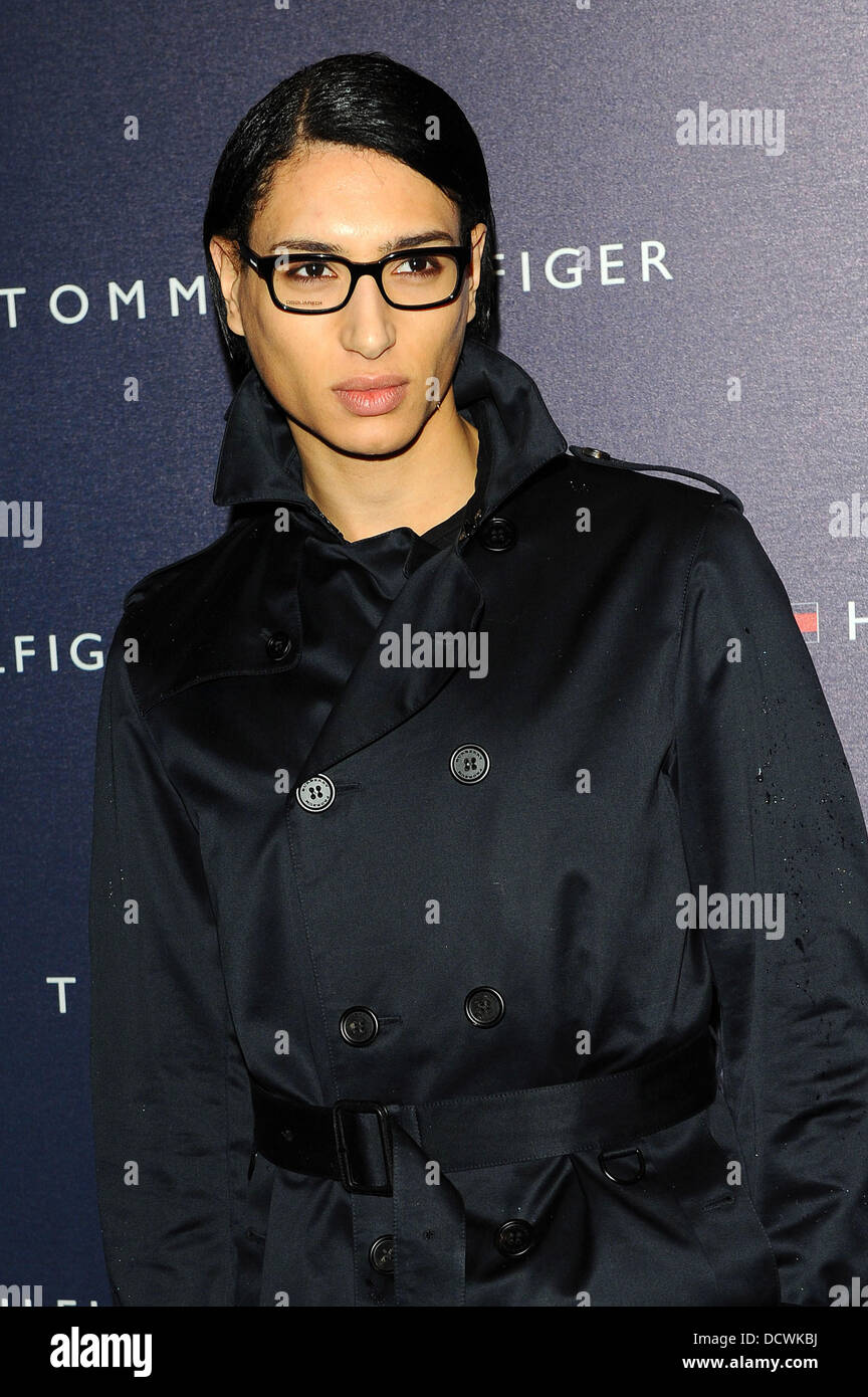 Nat Weller Tommy Hilfiger - store launch party London, England - 01.12. ...