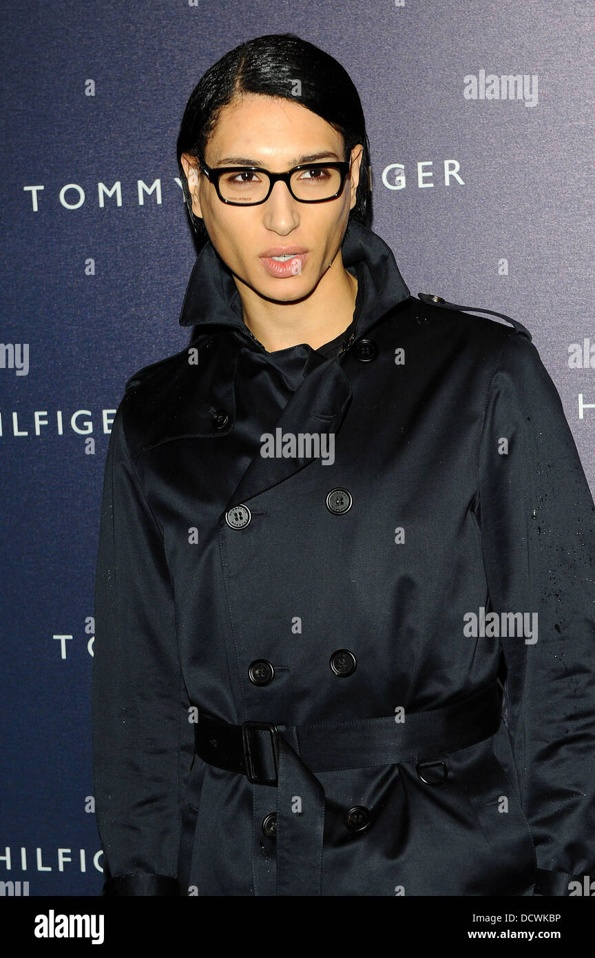Nat Weller Tommy Hilfiger - store launch party London, England - 01.12. ...