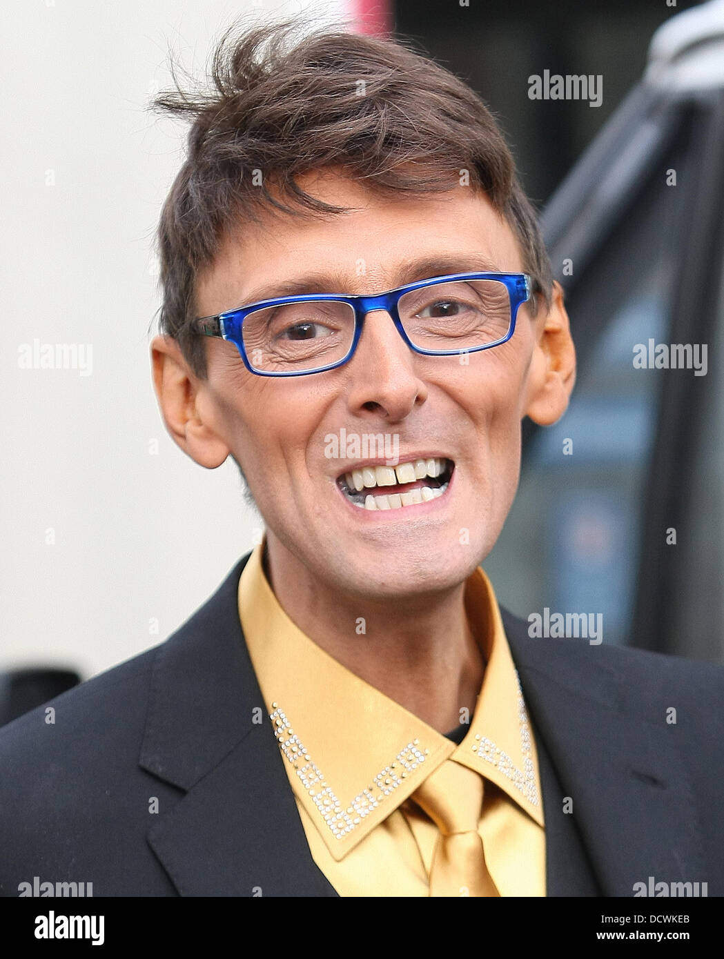 Johnny Robinson at the ITV studios London, England - 02.12.11 Stock ...