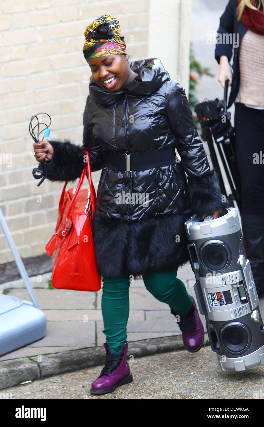 Misha Bryan 'The X Factor' judges and finalists arrive at rehearsals ...