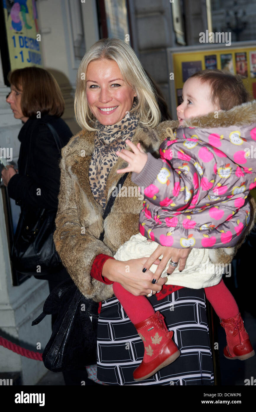 Denise van Outen with her daughter Betsy Celebrity Gala Opening of ...