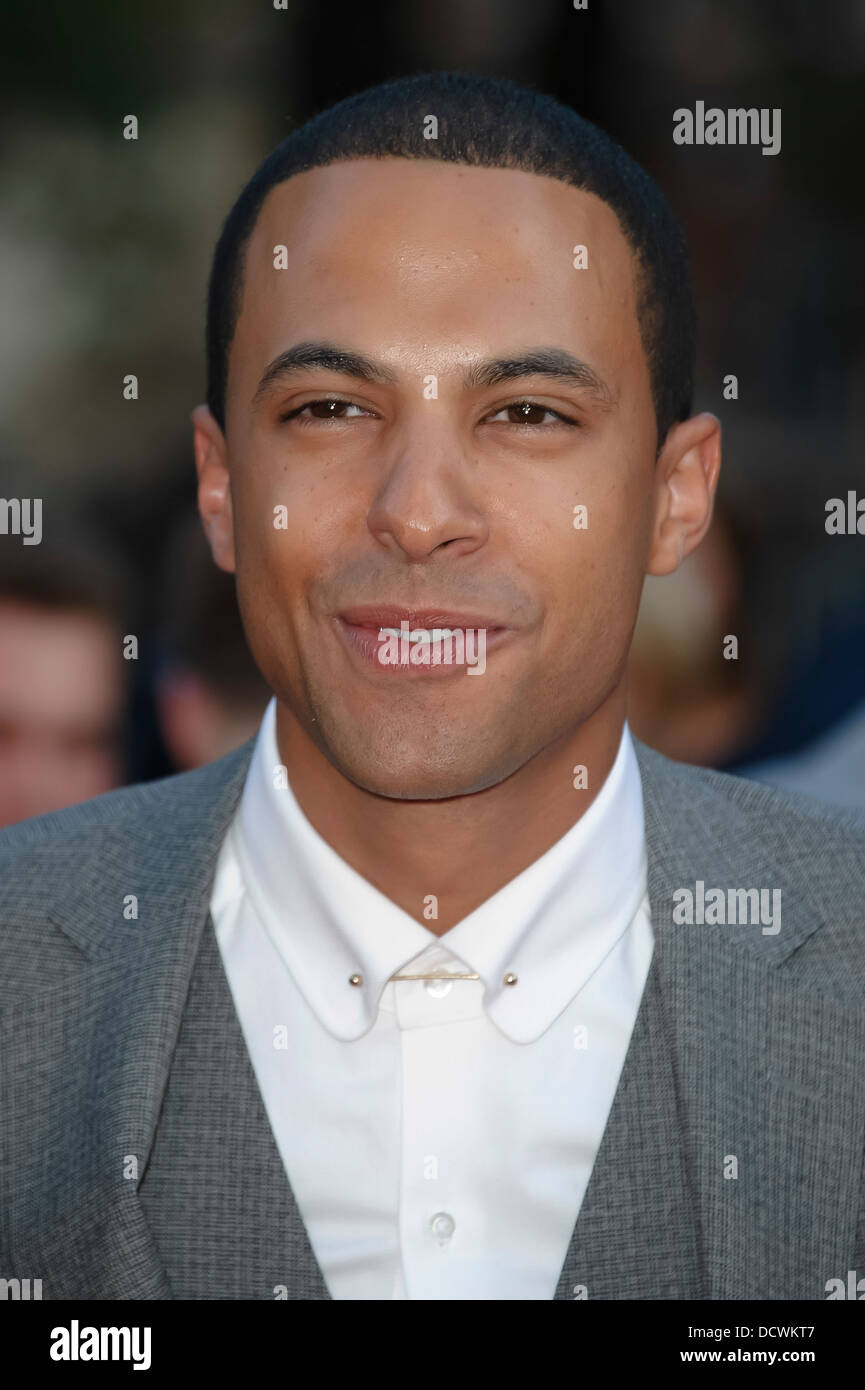 Marvin Humes arrive for the UK Premiere of 'One Direction: This Is Us ...
