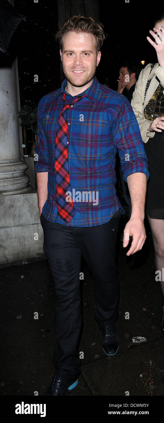 Daniel Bedingfield Daniel Bedingfield celebrates his birthday at Aura ...