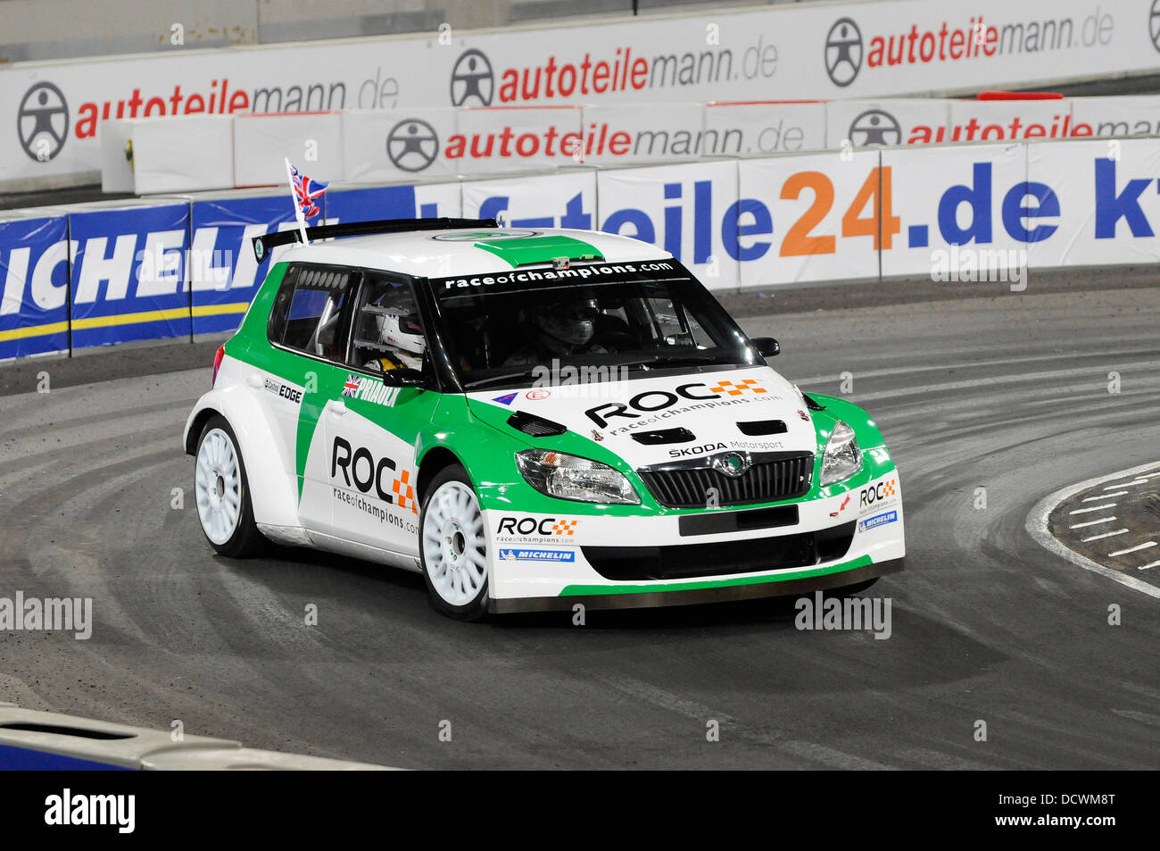 Andy Priaulx Race of Champions Duesseldorf, Germany - 04.12.11 Stock ...