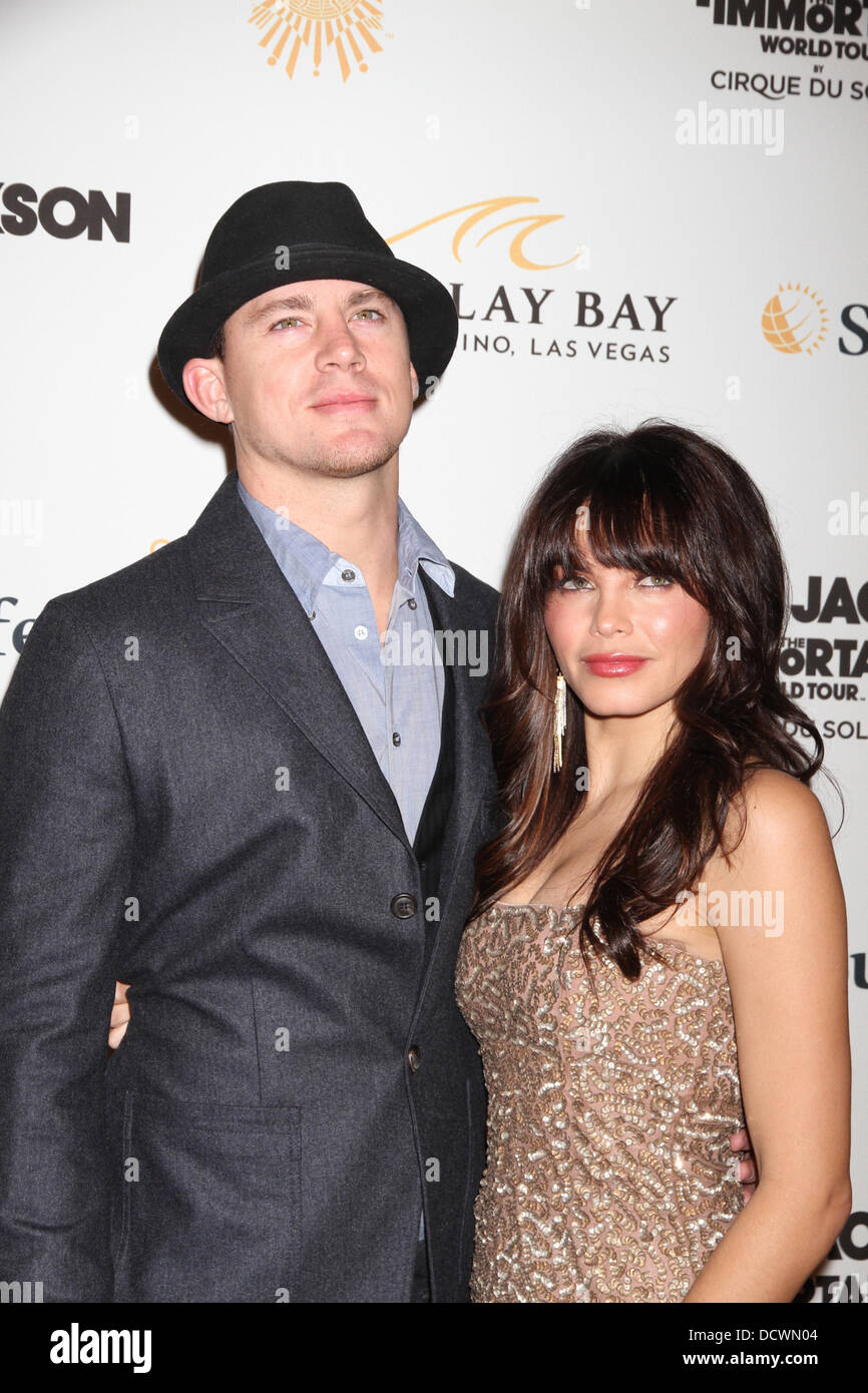 Channing Tatum, Jenna Dewan The opening of Michael Jackson's 'The ...