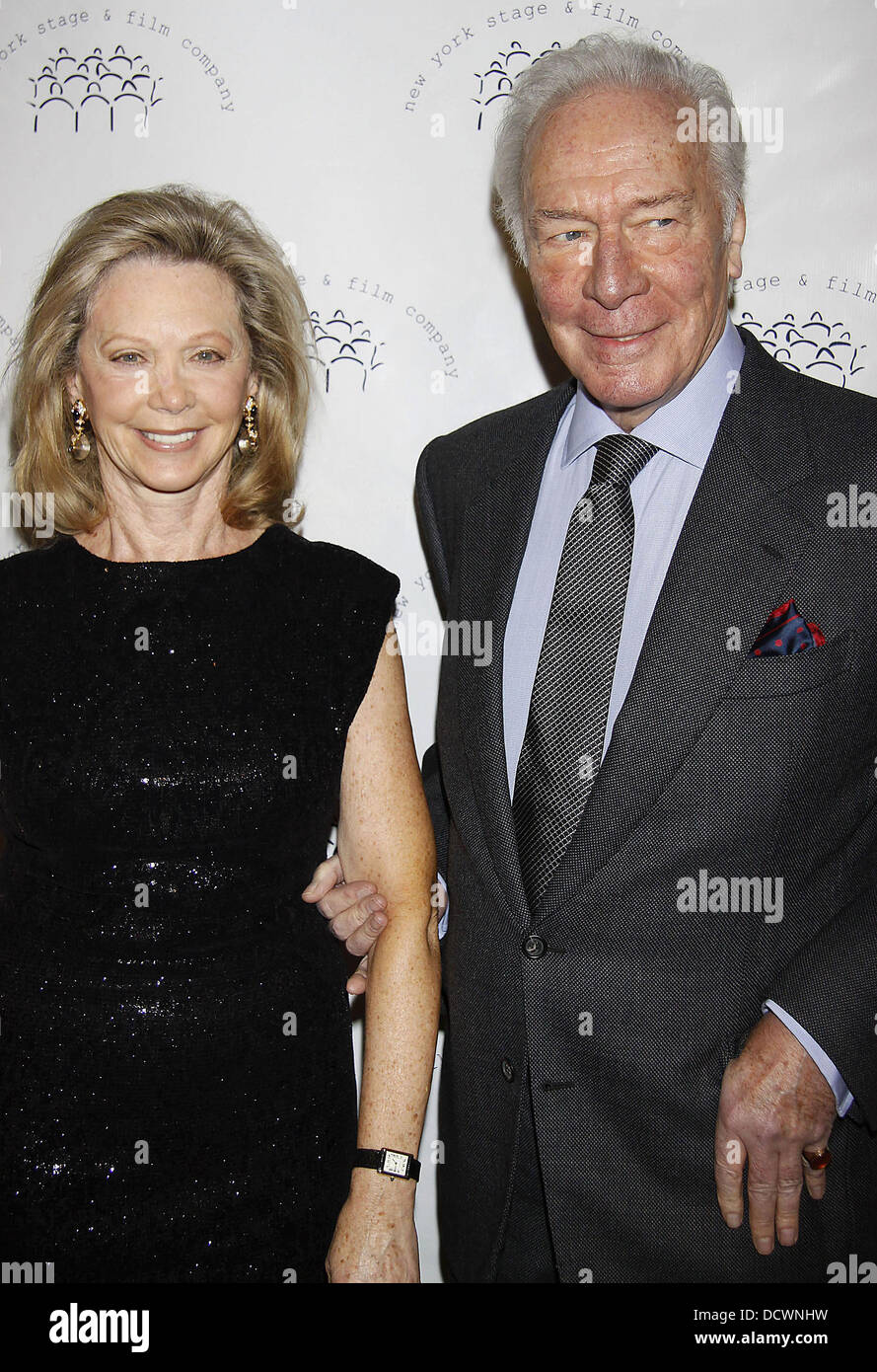 Elaine Taylor-Plummer and Christopher Plummer The 2011 New York Stage ...