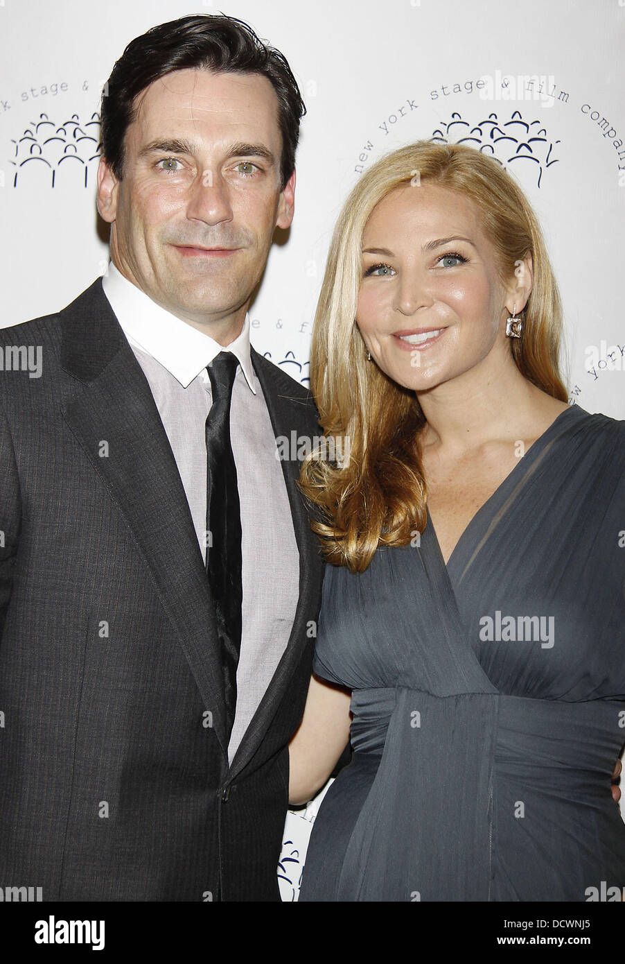 Jon Hamm and Jennifer Westfeldt The 2011 New York Stage and Film Winter ...