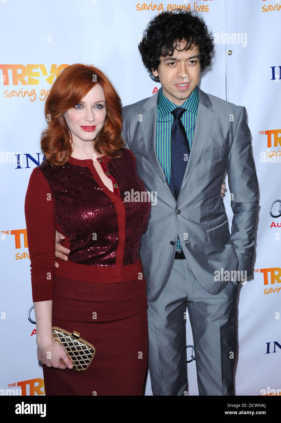 Christina Hendricks and Geoffrey Arend The Trevor Project's 2011 Trevor ...