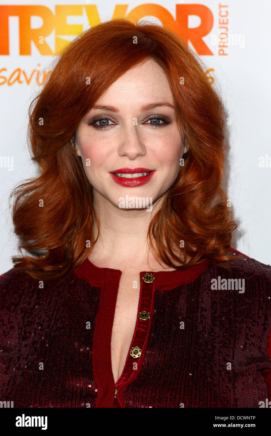 Christina Hendricks The Trevor Project's 2011 Trevor Live! at The ...