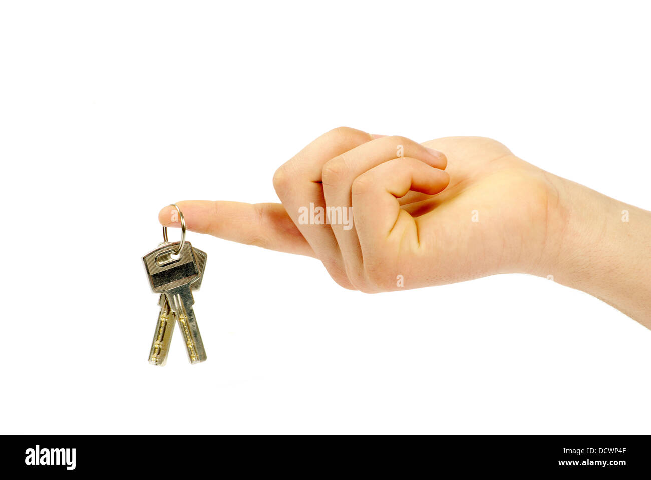 hand holds a key Stock Photo - Alamy