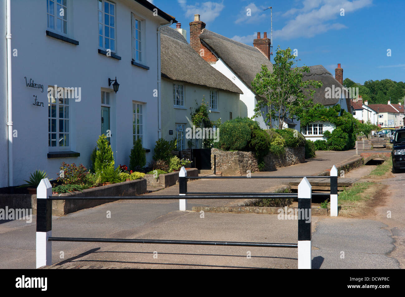 Otterton village, East Devon, UK Stock Photo - Alamy