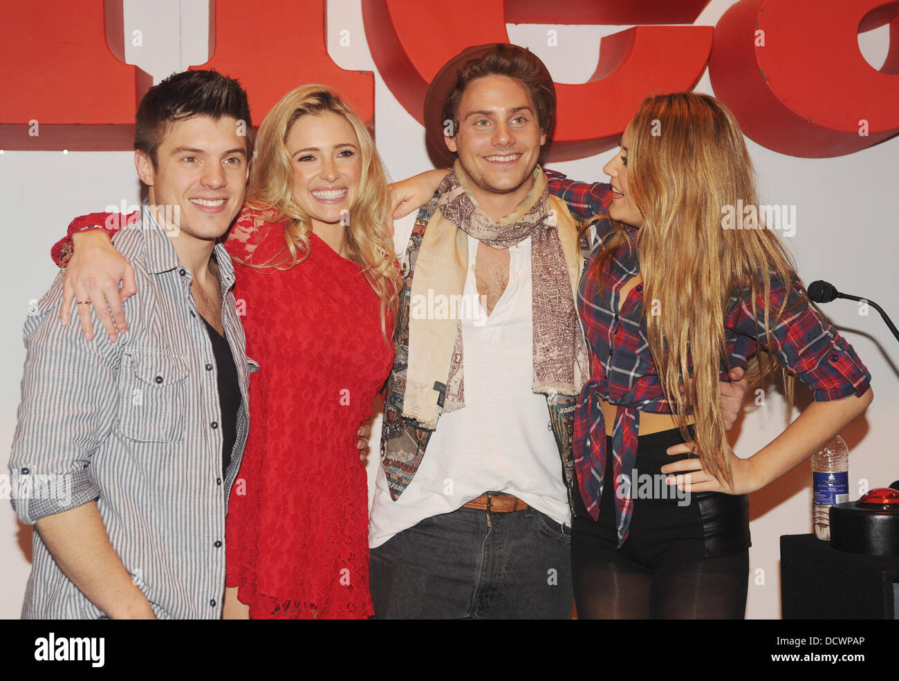 Craig Vye, Scarlett Bowman, James Atherton and Abi Phillips Clothes ...