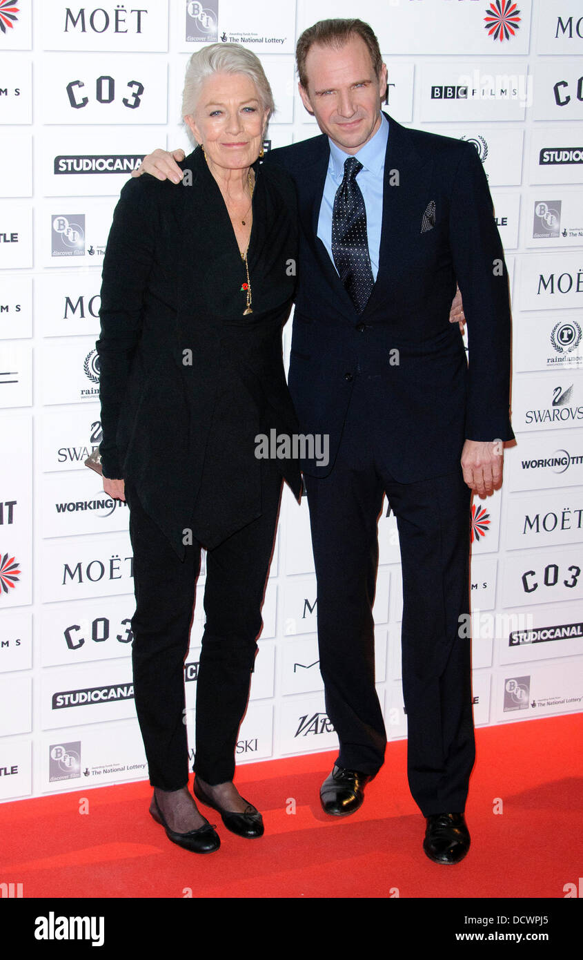 Vanessa Redgrave and Ralph Fiennes Moet British Independent film awards ...