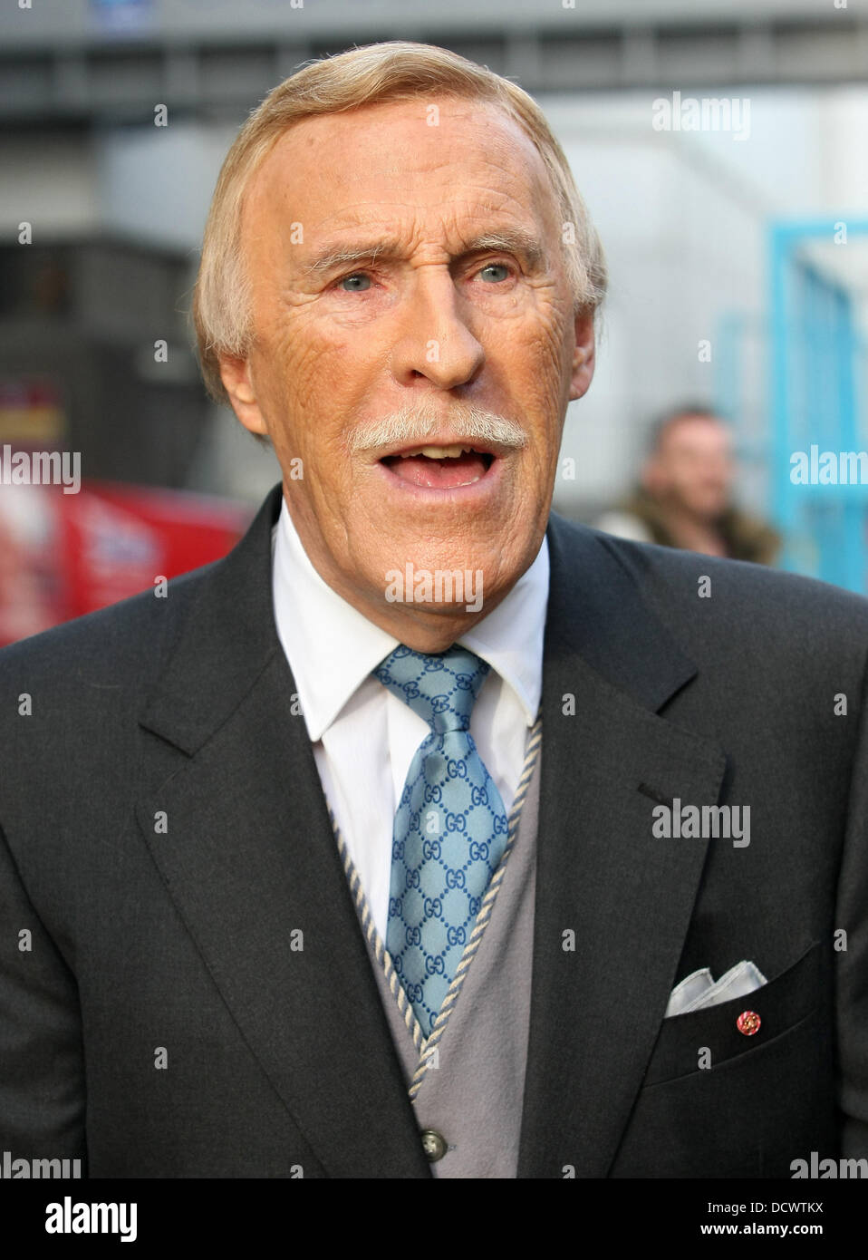 Bruce Forsyth outside the ITV studios London, England - 06.12.11 Stock ...