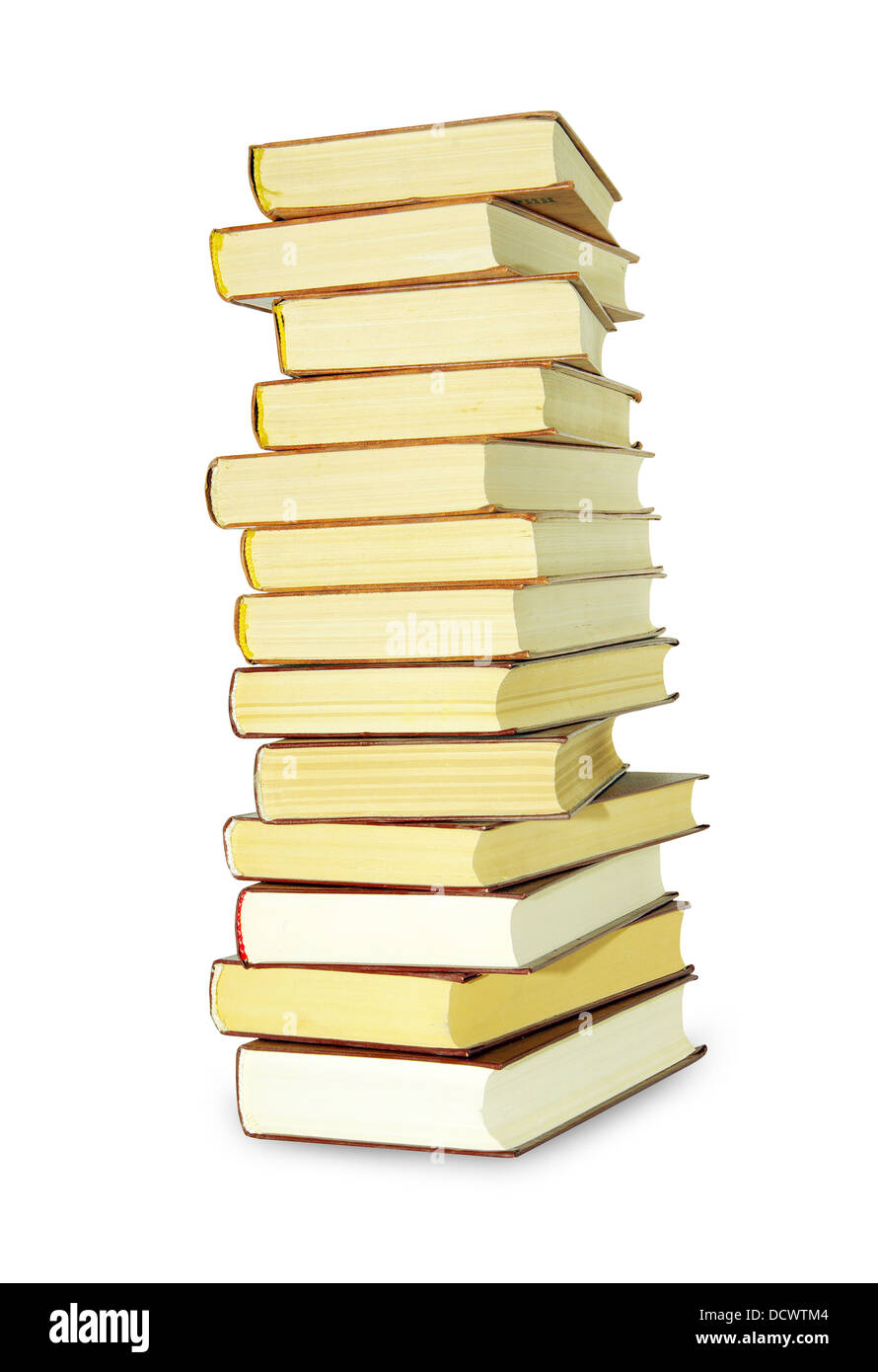 stack of books Stock Photo - Alamy
