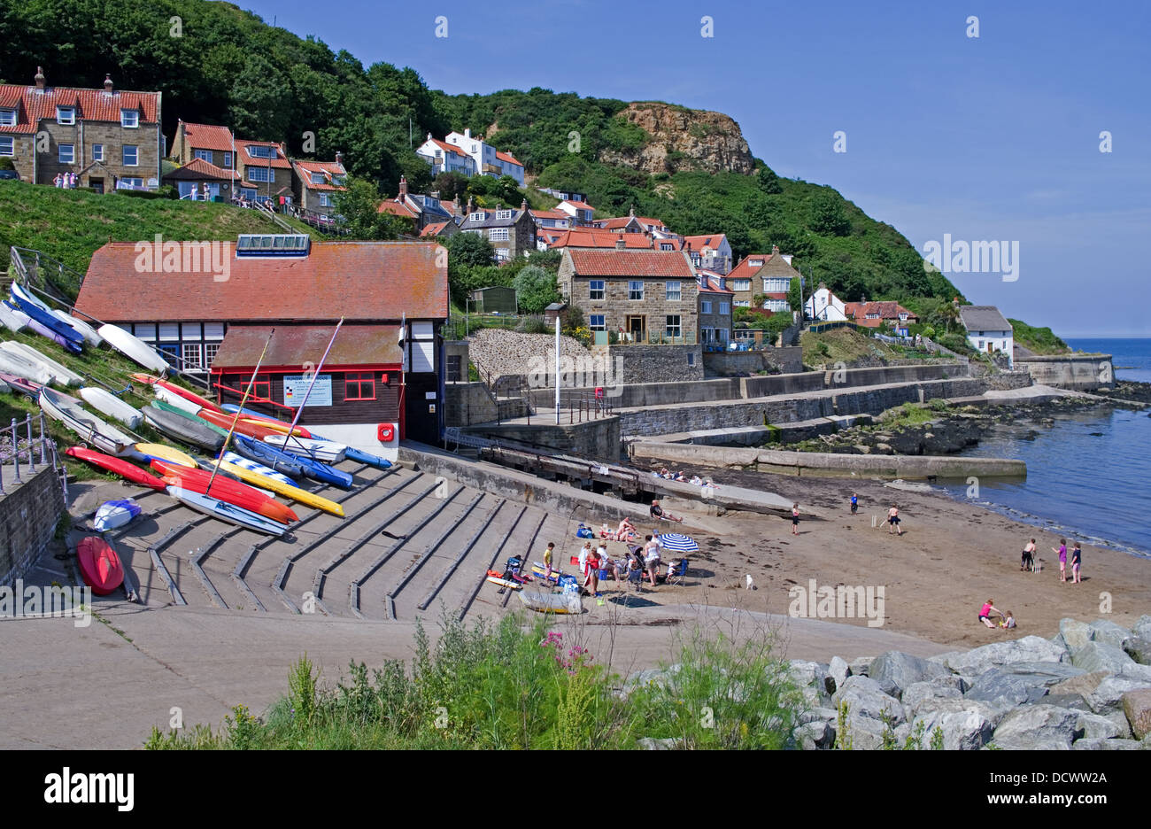 Family enjoying summer weather hi-res stock photography and images - Alamy
