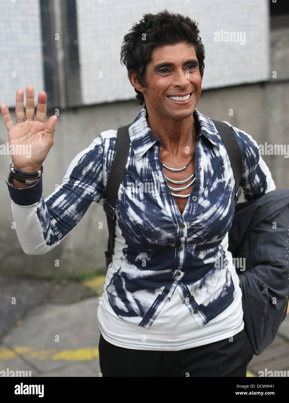 Fatima Whitbread at the ITV studios London, England - 06.12.11 Stock ...