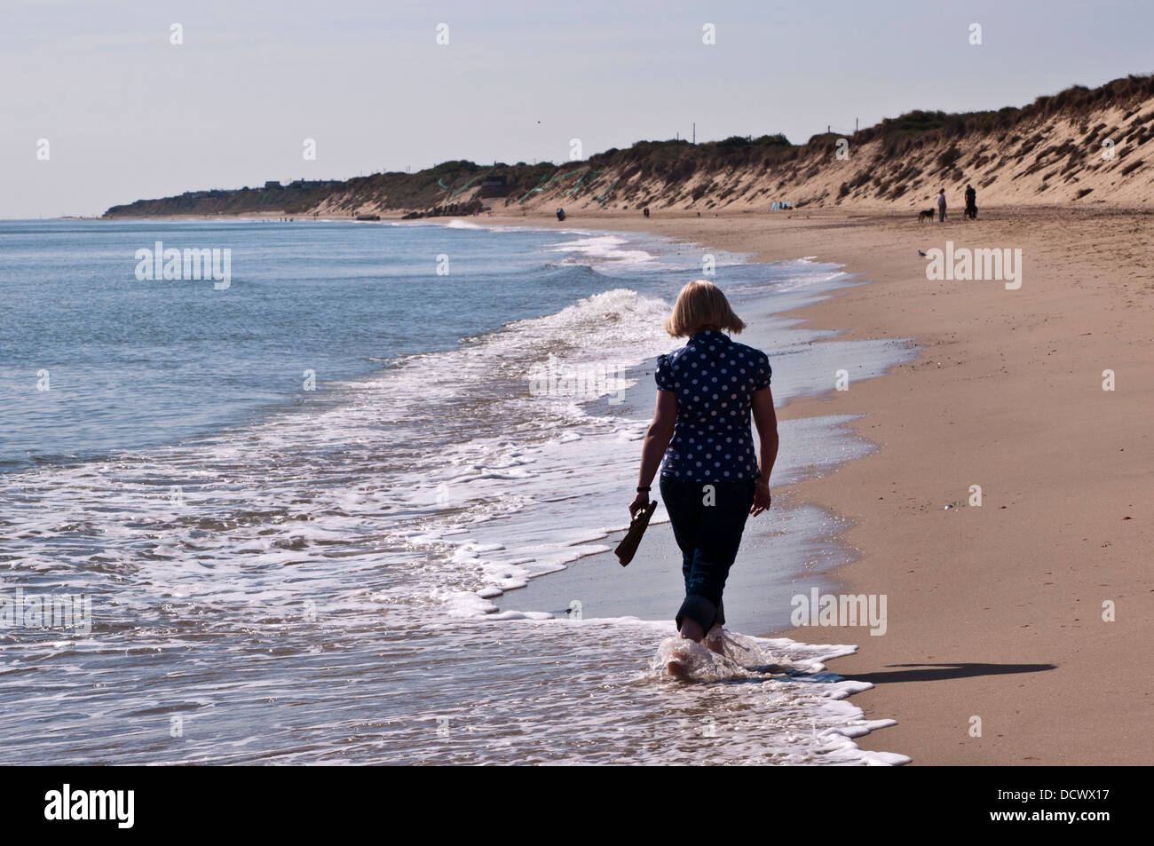Woman paddling hi-res stock photography and images - Alamy