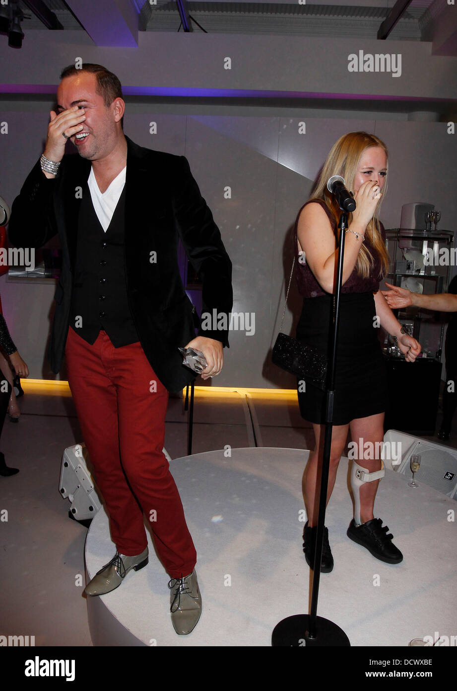 Nick Ede with stroke survivor 22 year old Becki Cobb A Night with Nick ...