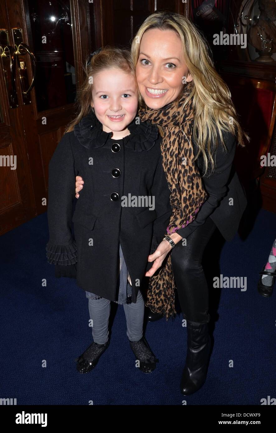 Karen Graham & daughter Sienna The opening night of Samantha Mumba's ...